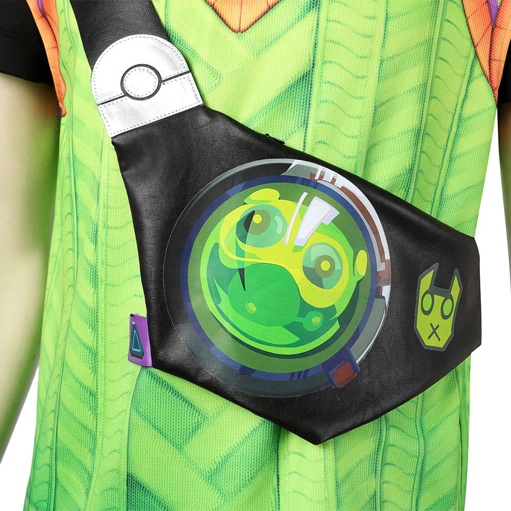 VALORANT Gekko Cosplay Costume T-shirt Pants Outfits Halloween Carniva