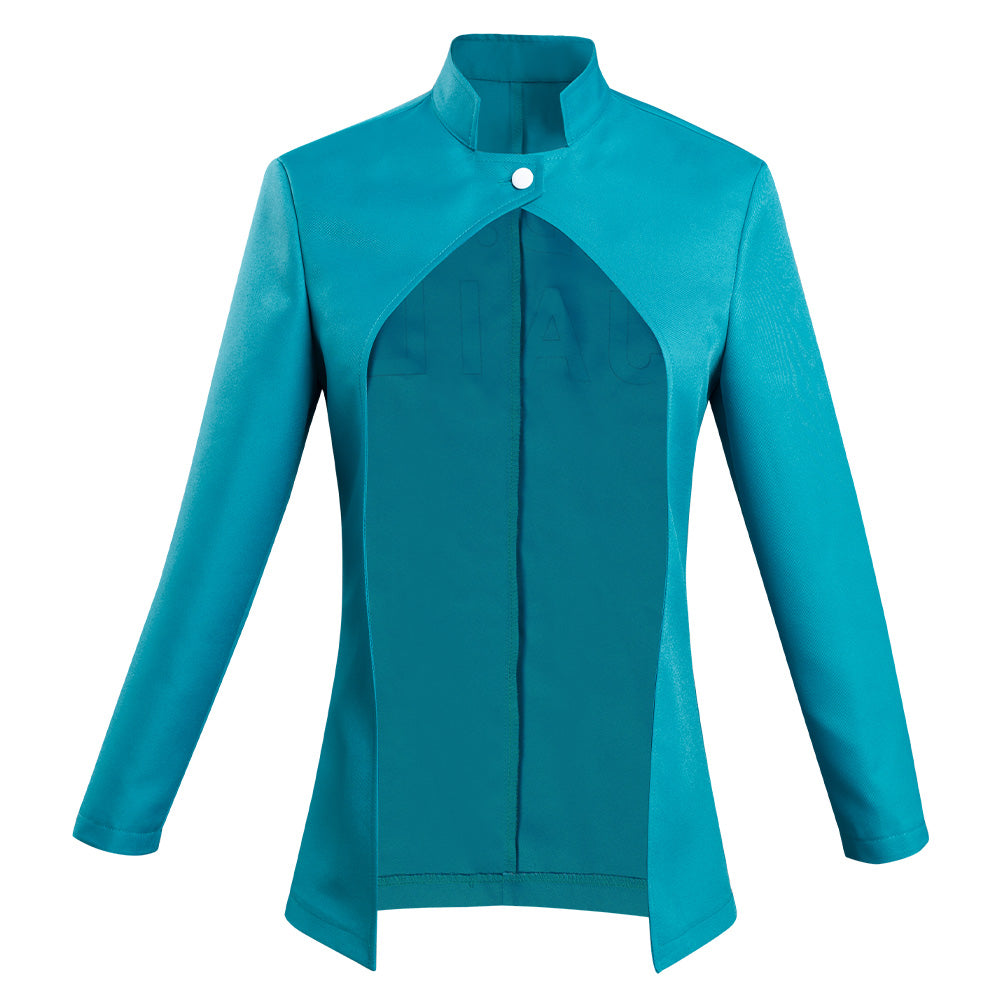 Anime Blue Coat Halloween Carnival Suit Cosplay Costume