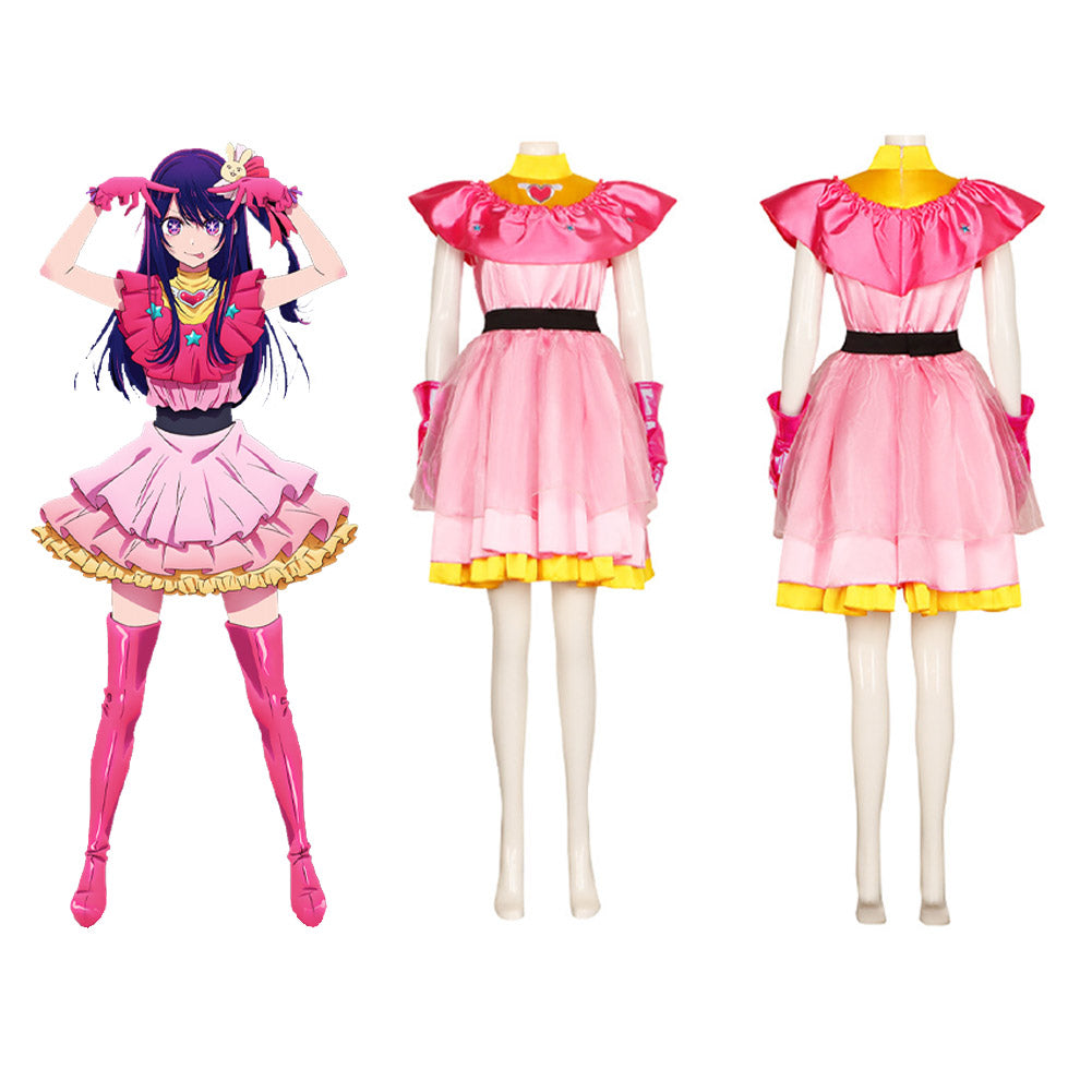 Oshi no Ko Hoshino Ai Cosplay Costume Dress Halloween Carnival Suit
