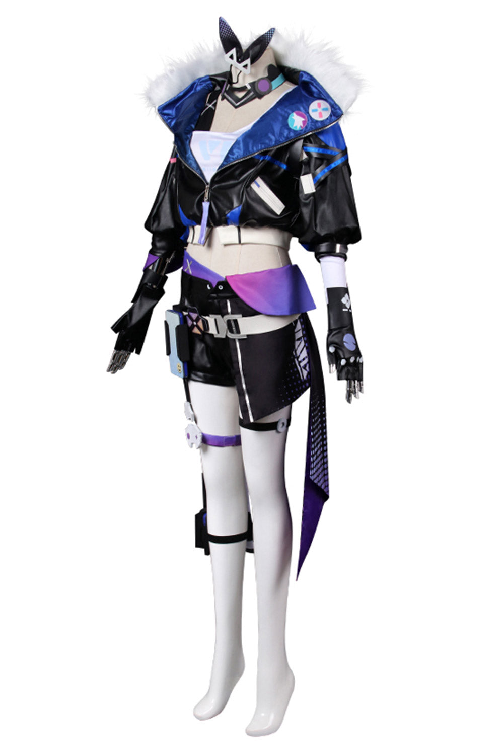 Honkai: Star Rail Silver Wolf Cosplay Costume Outfits Halloween Carniv