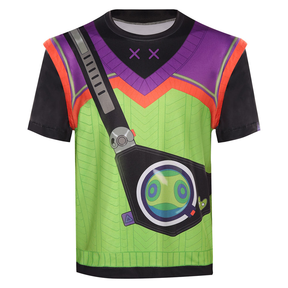 VALORANT-GEKKO Cosplay Costume T-shirt Halloween Carnival Party Disgui