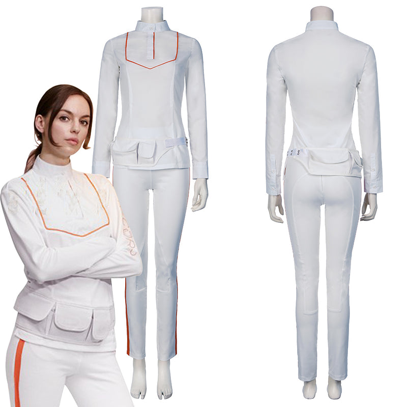 The Complex Dr. Amy Tennant Top Trousers Uniform Outfit Cosplay Costum