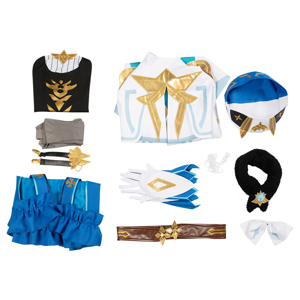 Genshin Impact Sucrose Halloween Carnival Suit Cosplay Costume | Cossky