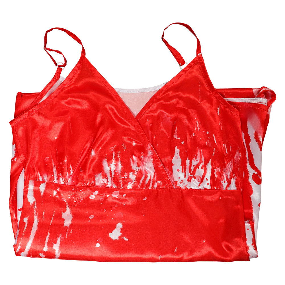 Carrie Red Women Dress Outfits Party Carnival Halloween Cosplay Costum