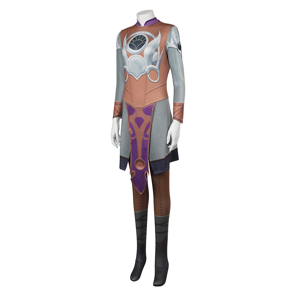 BG3 Shadowheart Jumpsuit Party Carnival Halloween Cosplay Costume