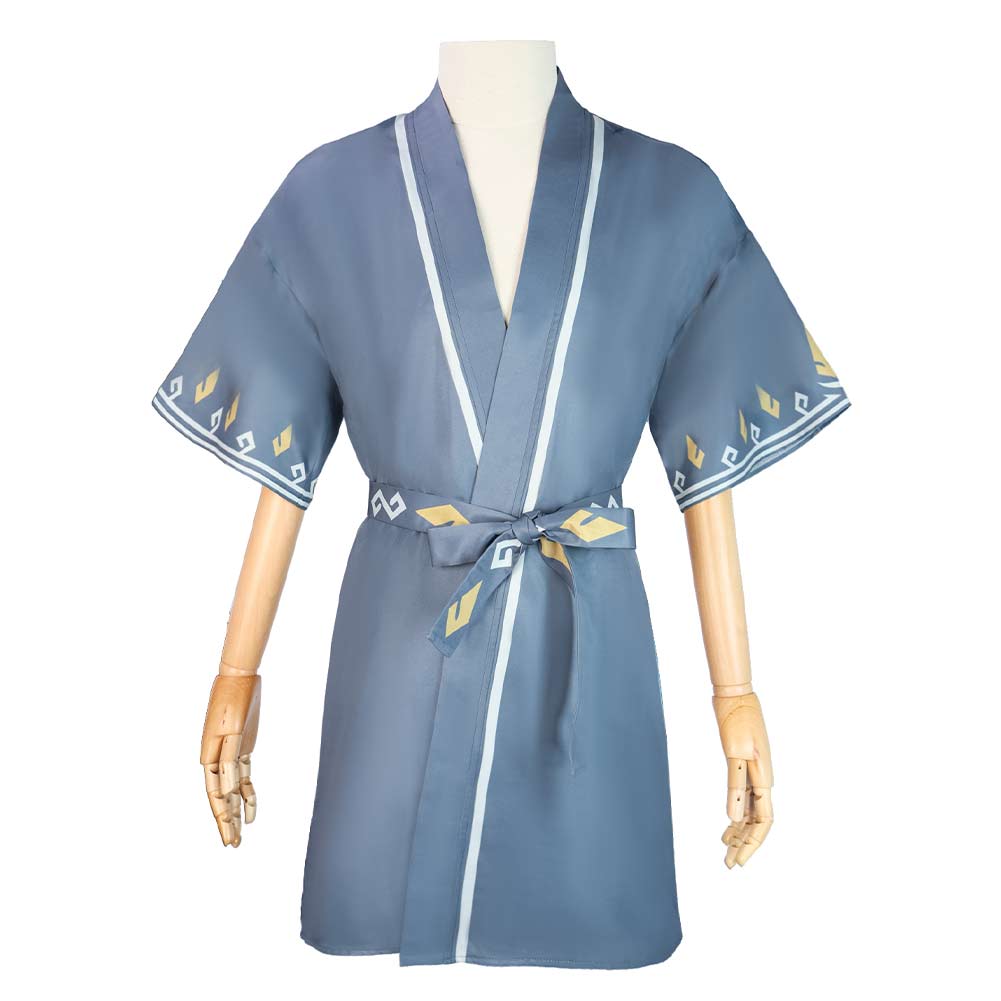 The Legend of Zelda Outfits Link Original Design Bathrobe Cloak Belt O