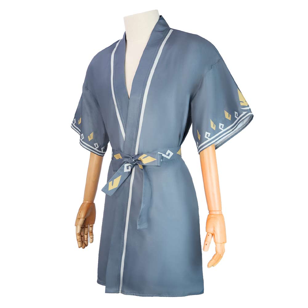 The Legend of Zelda Outfits Link Original Design Bathrobe Cloak Belt O