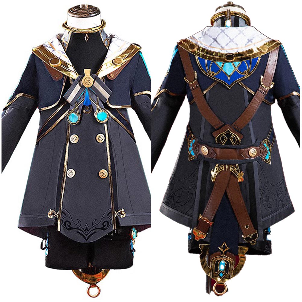 Genshin Impact Freminet Outfit Party Carnival Halloween Cosplay Costum
