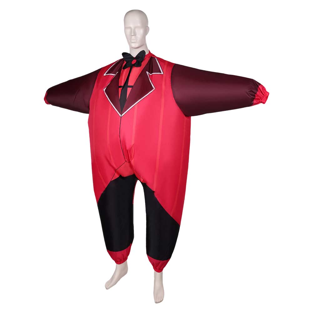 Hazbin Hotel Alastor Red Inflatable Full Body Suit Party Carnival Hall