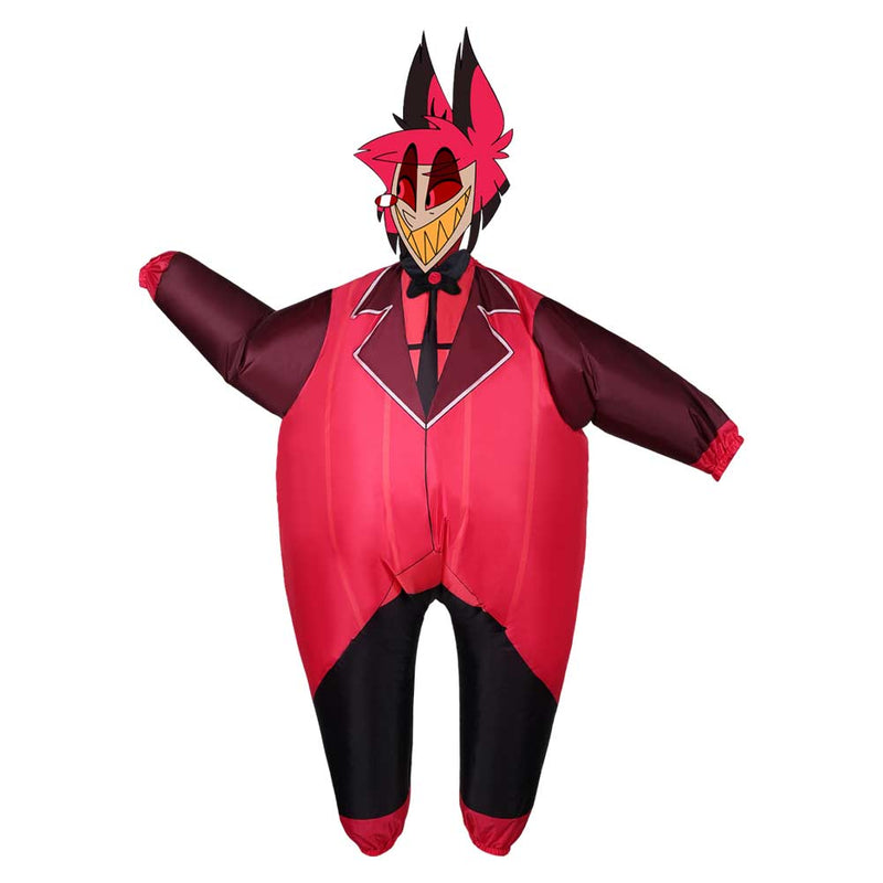 Hazbin Hotel TV Alastor Red Inflatable Full Body Suit Party Carnival H