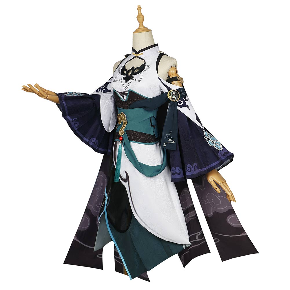 Honkai Impact 3 Fu Hua Women Outfit Halloween Carnival Party Costume