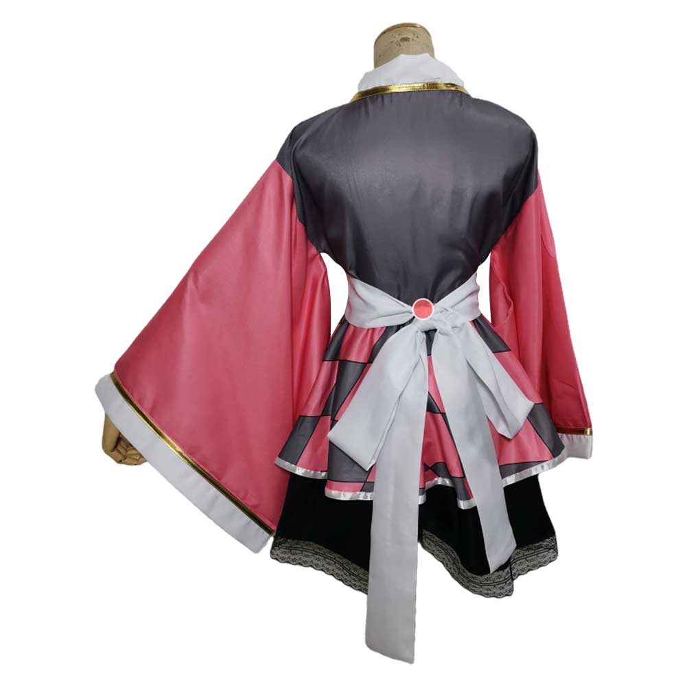 Howl's Moving Castle Howl Women Pink Dress Party Carnival Halloween Co