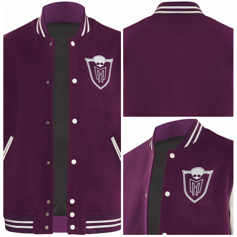 Monster High Heath Burns Male Adult School Uniform Coat Party Carnival