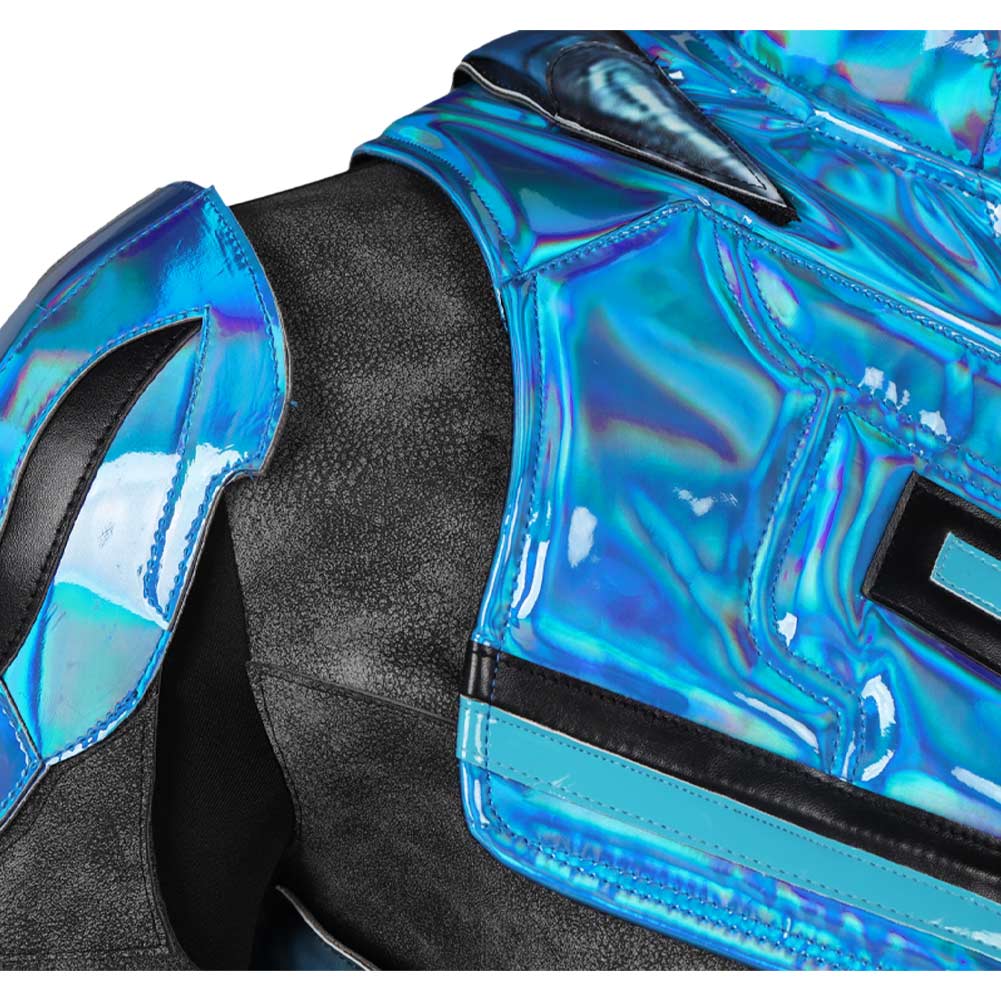 Blue Beetle Jaime Reyes Jumpsuit Outfits Party Carnival Halloween Cosp