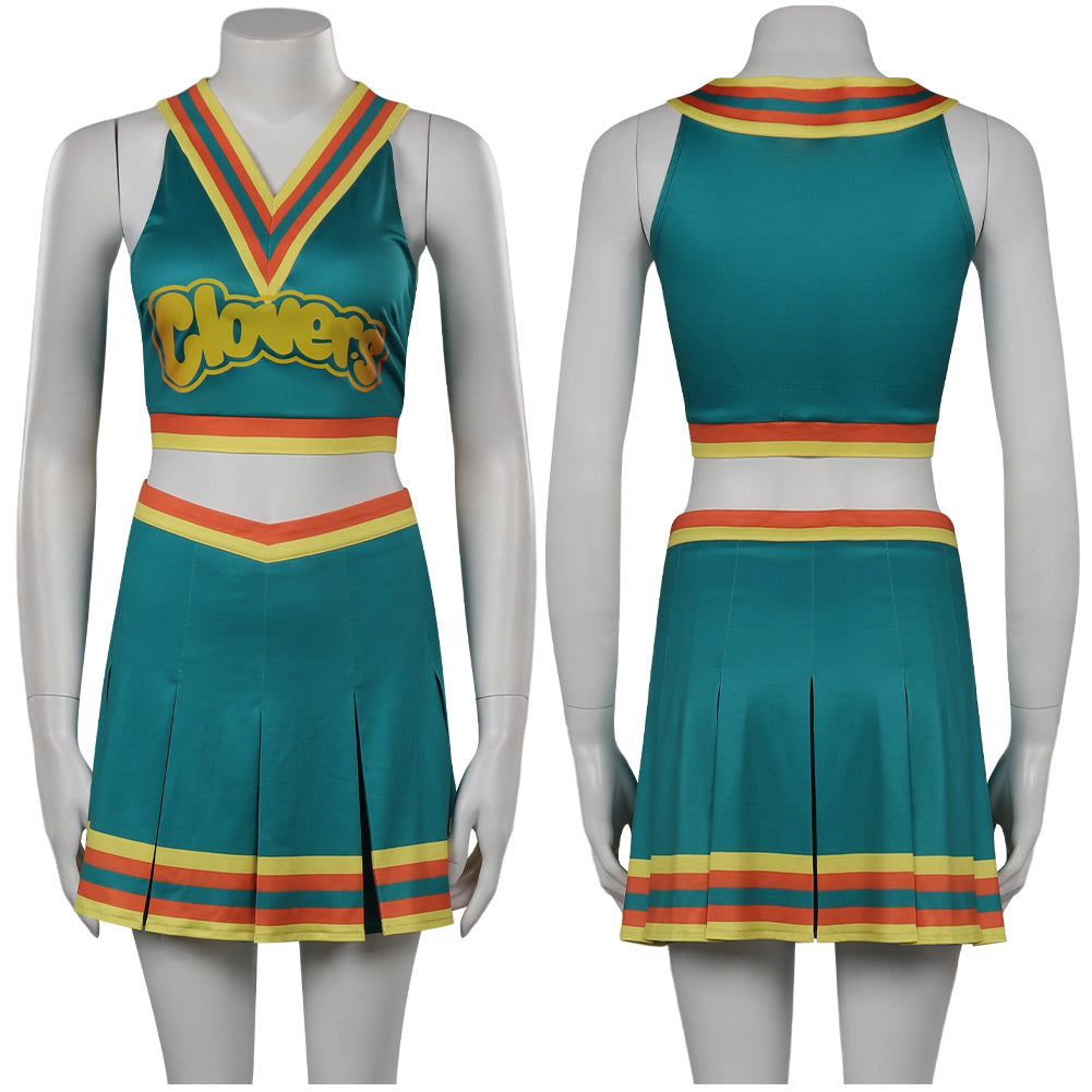 Bring It On Clover Cheerleading Outfits Halloween Carnival Suit Cospla