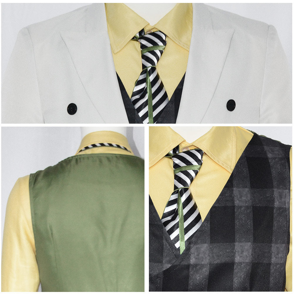 The Batman Jerome White Tuxedo Outfits Party Carnival Halloween Cospla