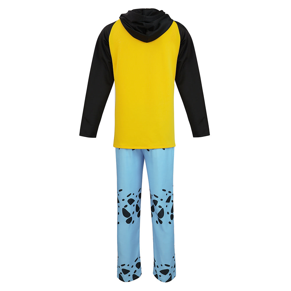 One Piece Trafalgar D. Water Law Outfits Halloween Carnival Party Cosp