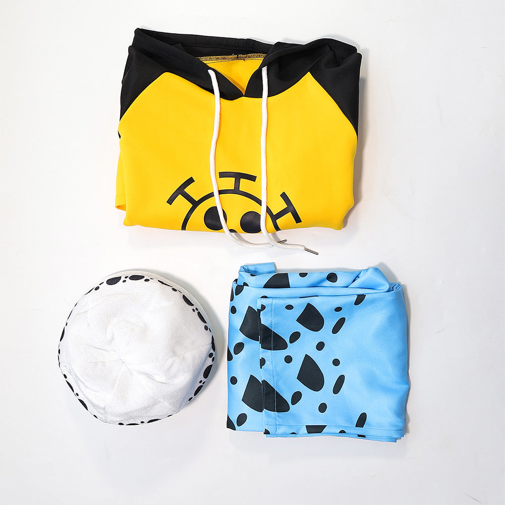 One Piece Trafalgar D. Water Law Outfits Halloween Carnival Party Cosp