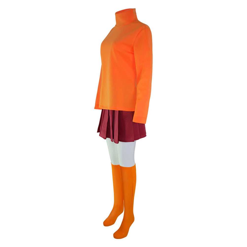 Scooby-Doo 2：Monsters Unleashed Velma Halloween Party Carnival Cosplay