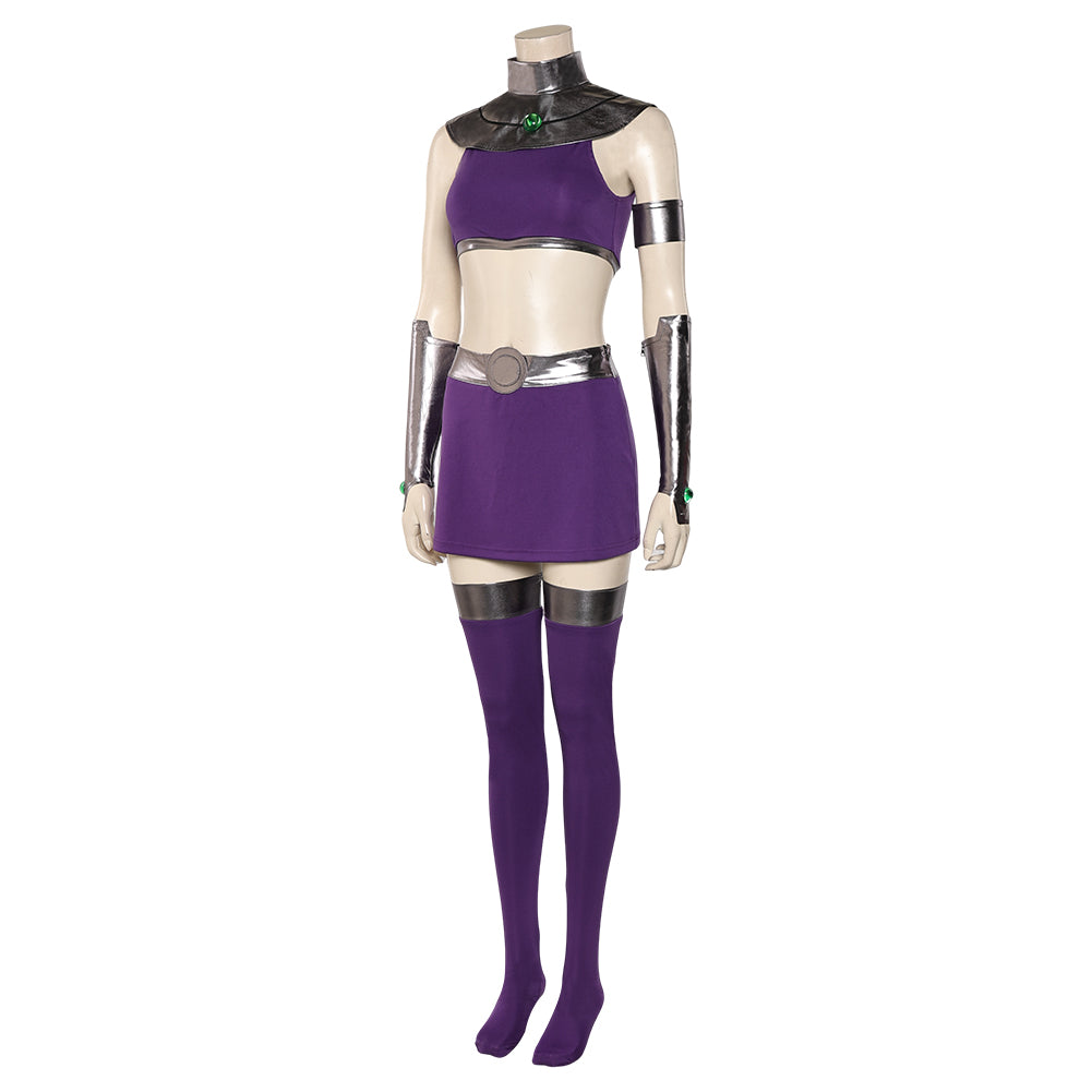 Teen Titans Starfire Koriand'r Party Halloween Carnival Cosplay Costum