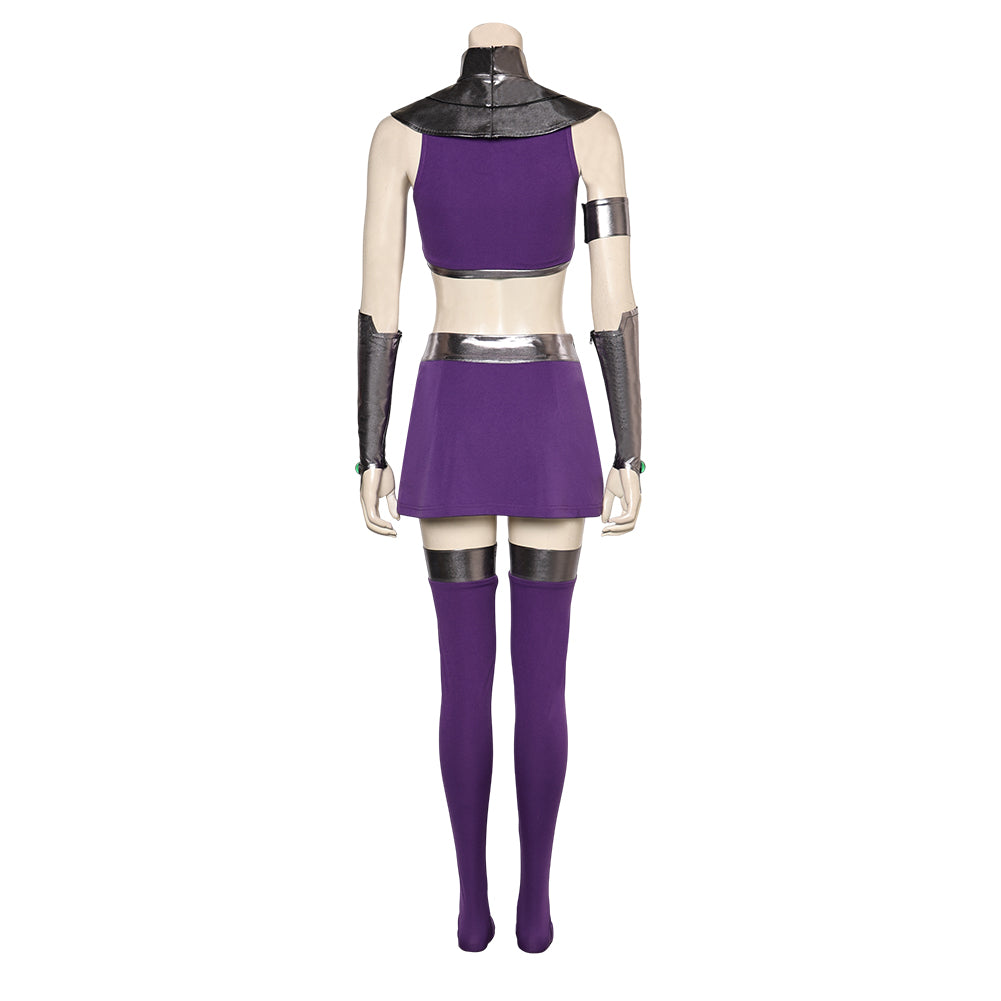 Teen Titans Starfire Koriand'r Party Halloween Carnival Cosplay Costum