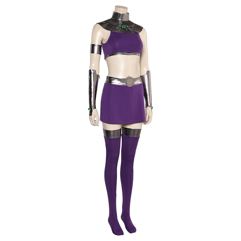 Teen Titans Starfire Koriand'r Party Halloween Carnival Cosplay Costum