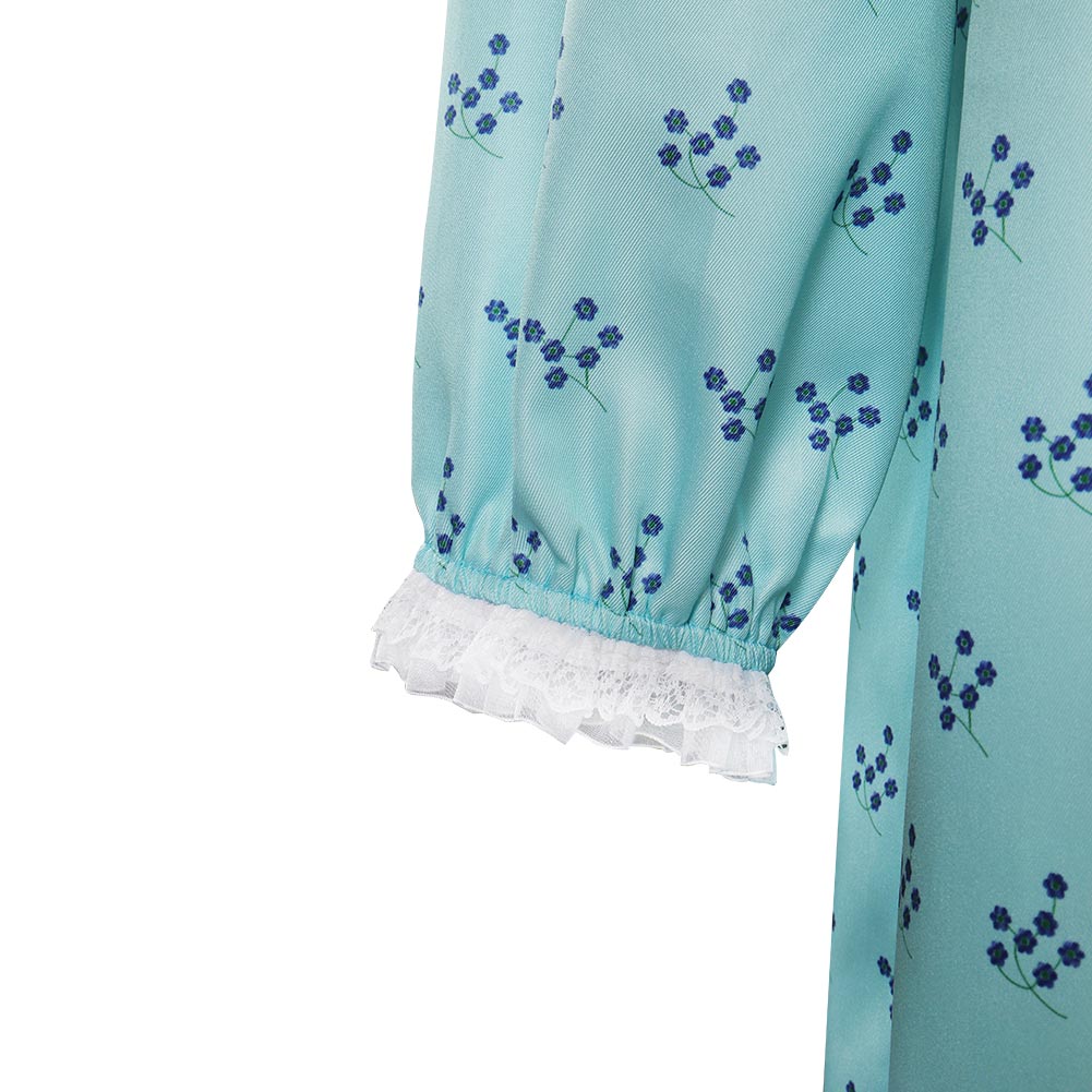 The Exorcist Adult Female Blue Dress Party Carnival Halloween Cosplay