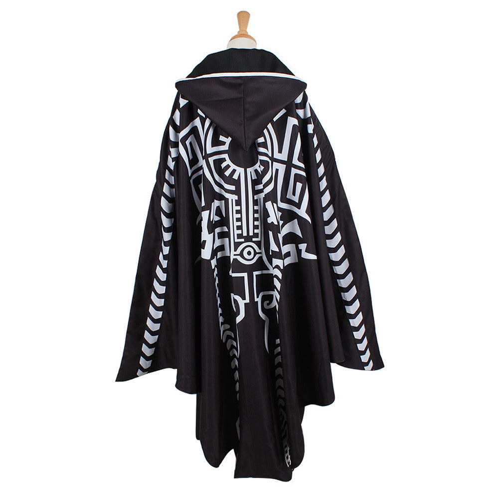 The Legend of Zelda Midna Princess Women Black Cloak Outfits Party Car