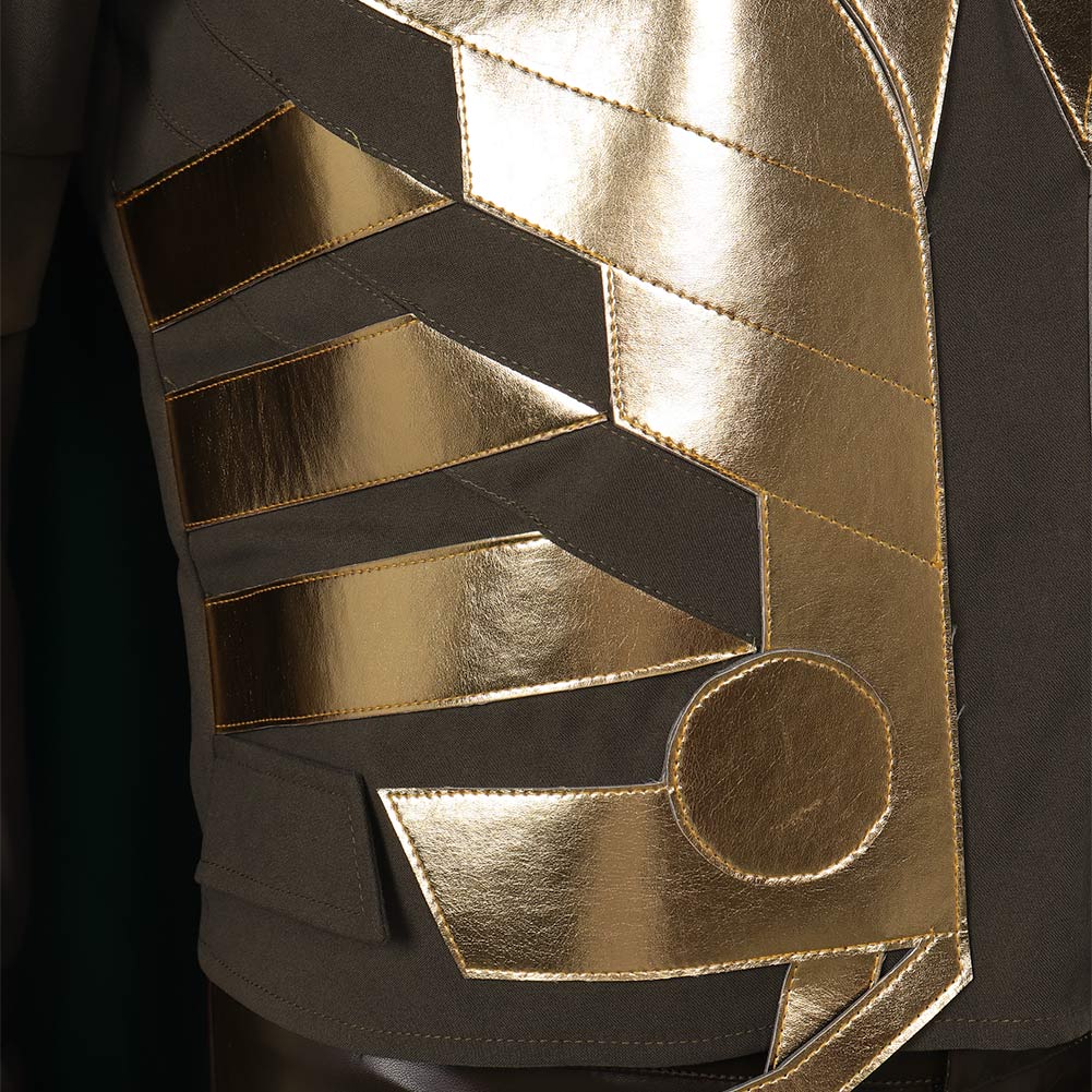 Loki Season 2 Loki Green Cloak Outfits Party Carnival Halloween Cospla