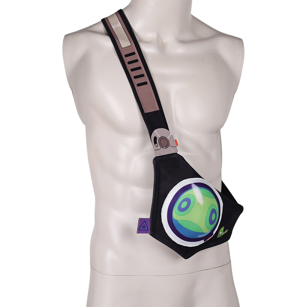 Valorant Gekko Shoulder Bags Cosplay Accessories Party Carnival Hallow
