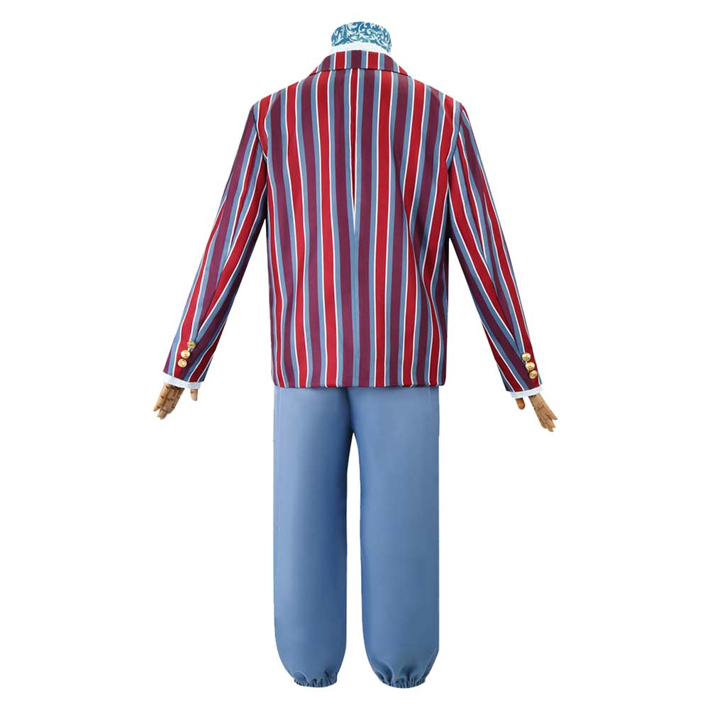 Wonka Oompa Loompa Kids Children Blue Suit Party Carnival Halloween Co