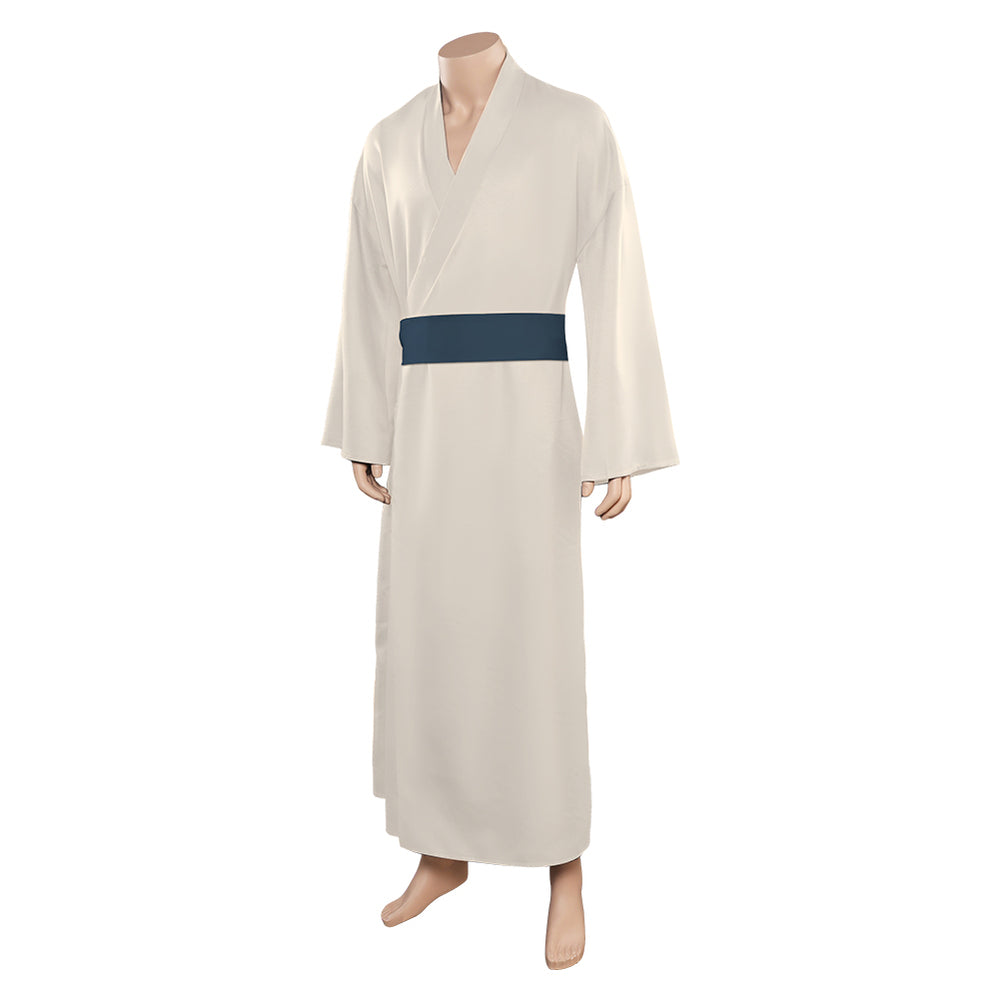 White Samurai Kimono